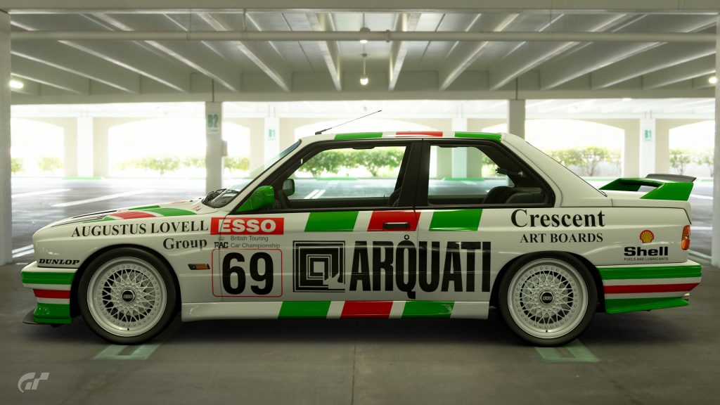 1990 Jerry Mahony BTCC BMW M3 Livery - GT Sport