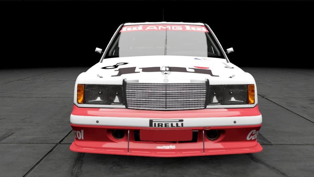 1986 DTM rsm marko Mercedes 190E Liveries - Double G Motorsport