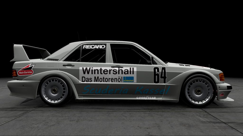 1986 DTM Scuderia Kassel Mercedes 190E Liveries - Double G Motorsport