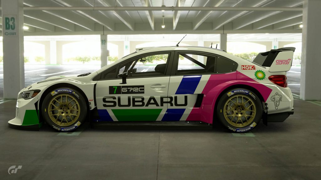 Subaru WRX Classic Legacy Tribute Liveries