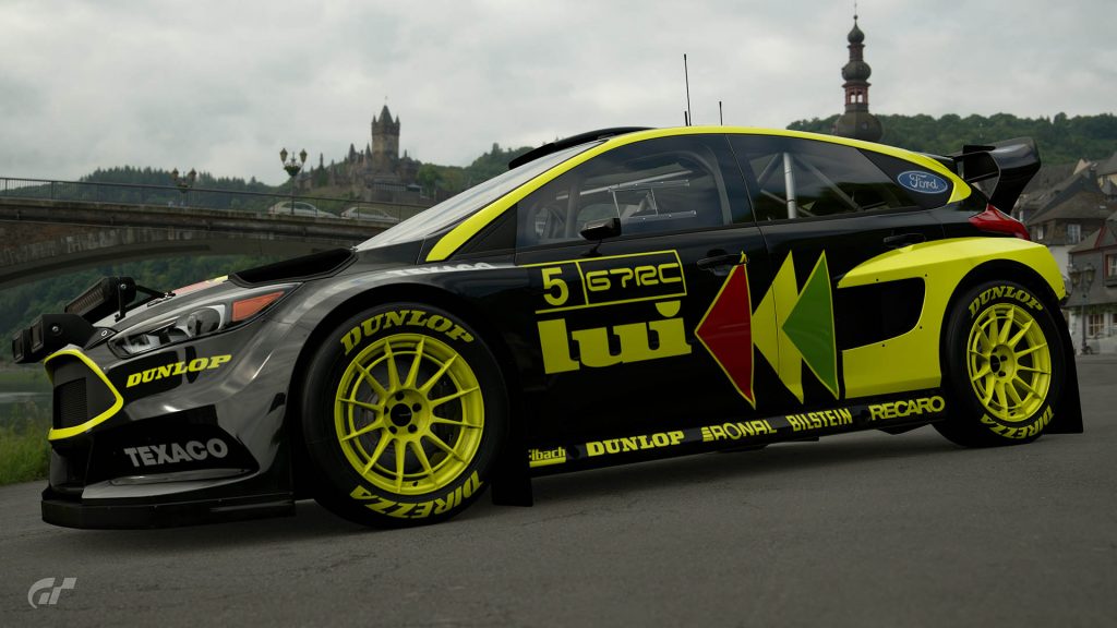 Lui Rally Ford Focus Gr.B Livery - Double G Motorsport