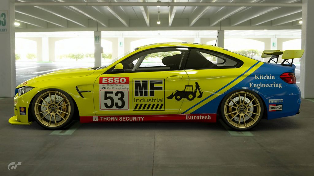 Hugh Chalmers 1990 BTCC BMW M4 - Double G Motorsport