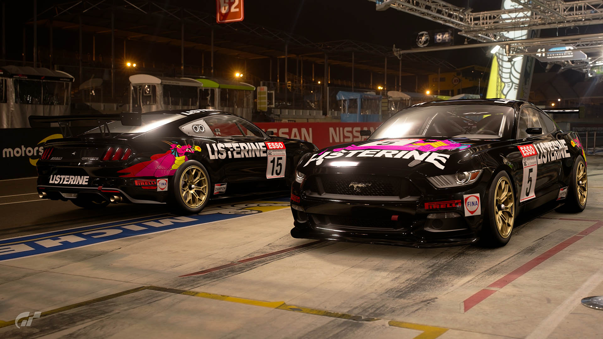 Graham Goode Listerine 1990 BTCC Ford Mustang Liveries - Double G ...