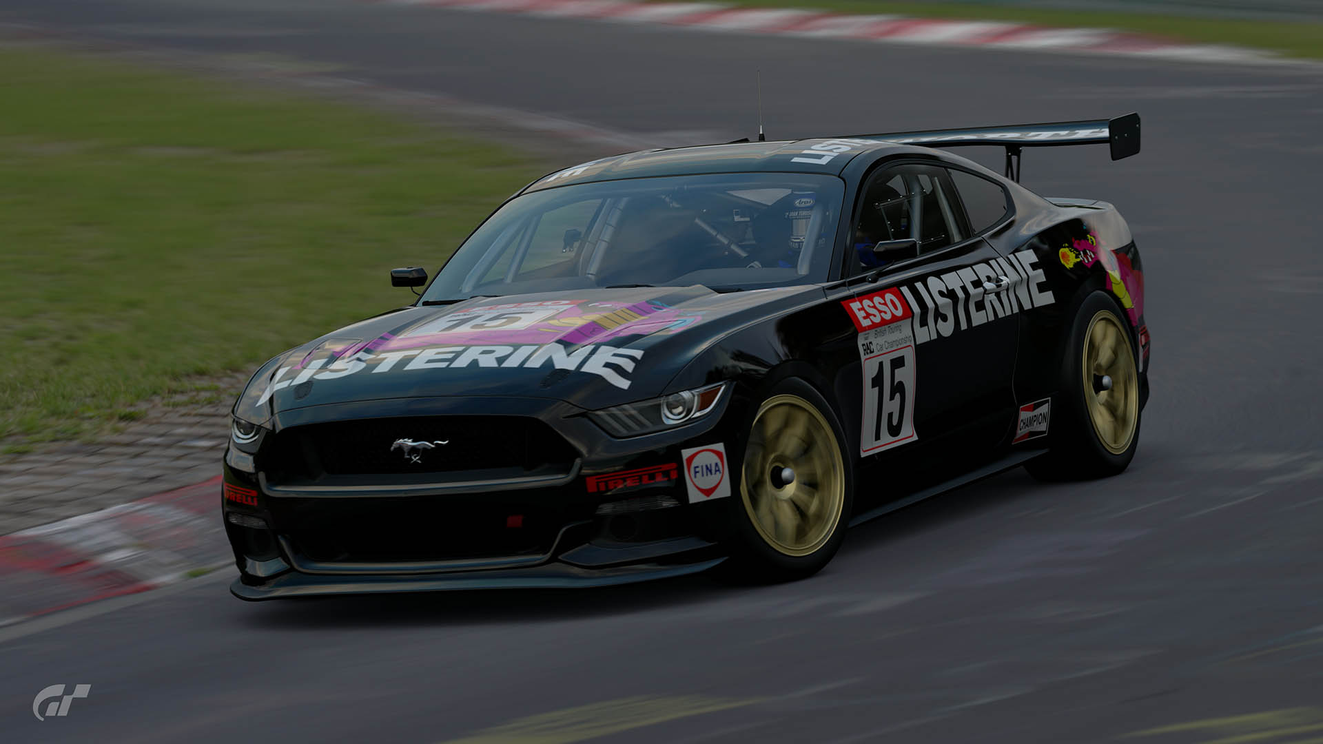 Graham Goode Listerine 1990 BTCC Ford Mustang Liveries - Double G ...
